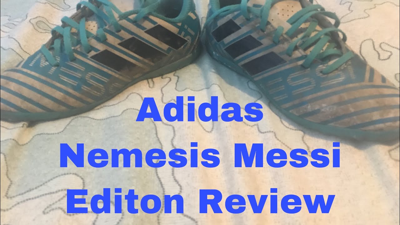 Adidas Nemesis Messi Edition | Shoe Review - YouTube