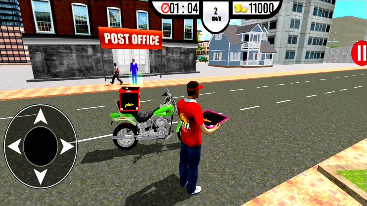 Pizza Delivery Van Driver Android Game Driving Gameplay - YouTube