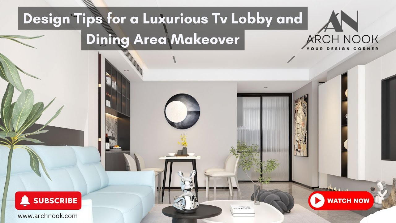 Design Tips for a Luxurious TV Lobby and Dining Area Makeover| Tour of ...