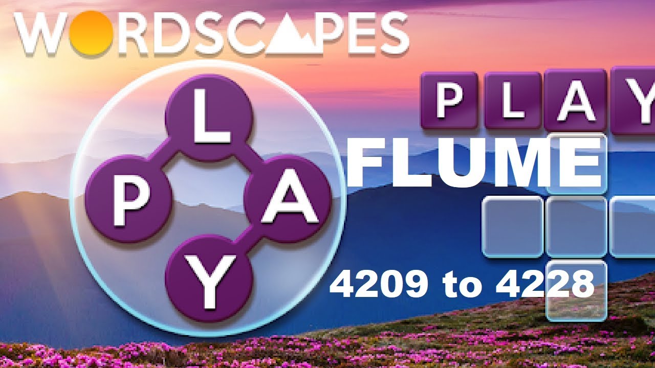 Wordscapes Level 4209 to 4228 - YouTube