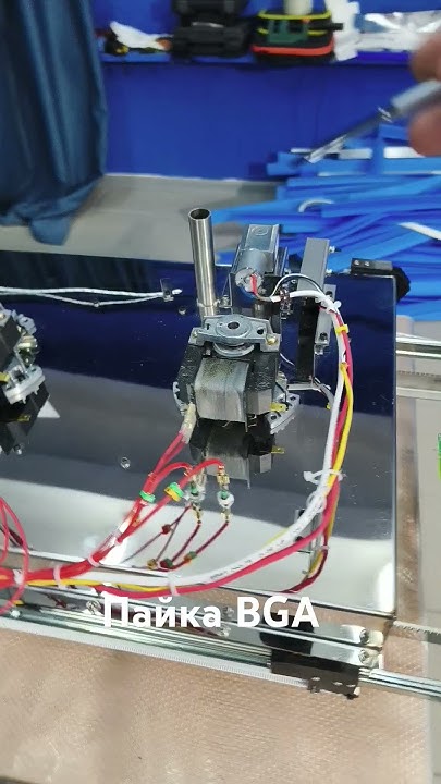Поверхностный монтаж Smd компонентов на печатную плату при помощи