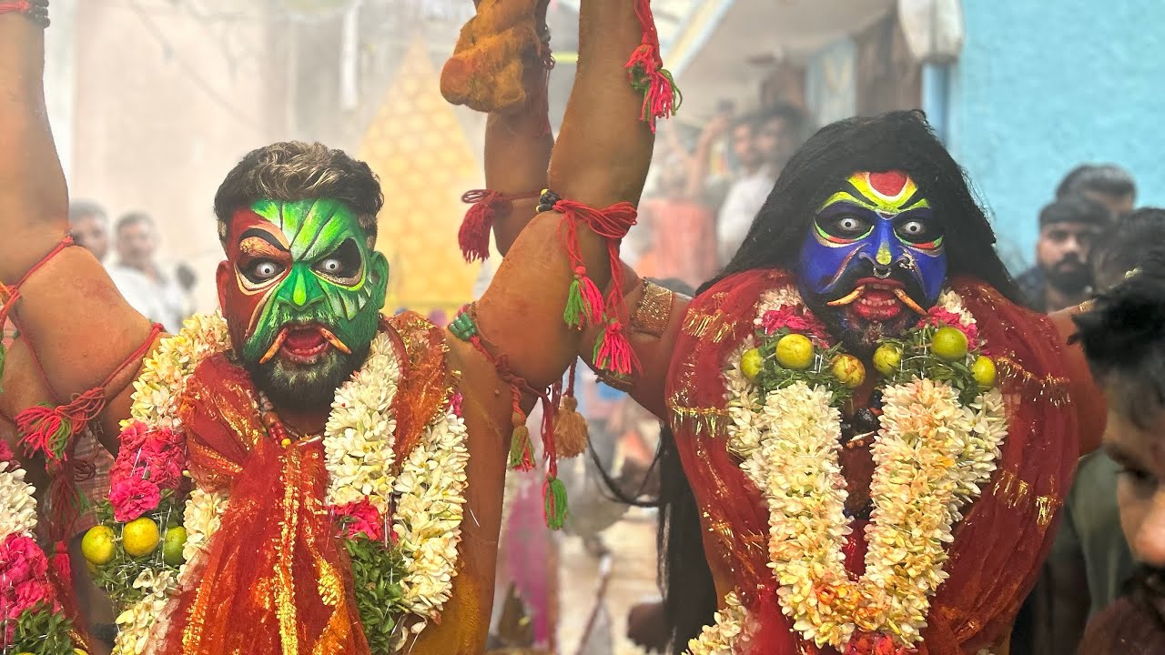 Potharaju Entry 2023 | Sandeep Potharaju Entry At Secunderabad Bonalu ...