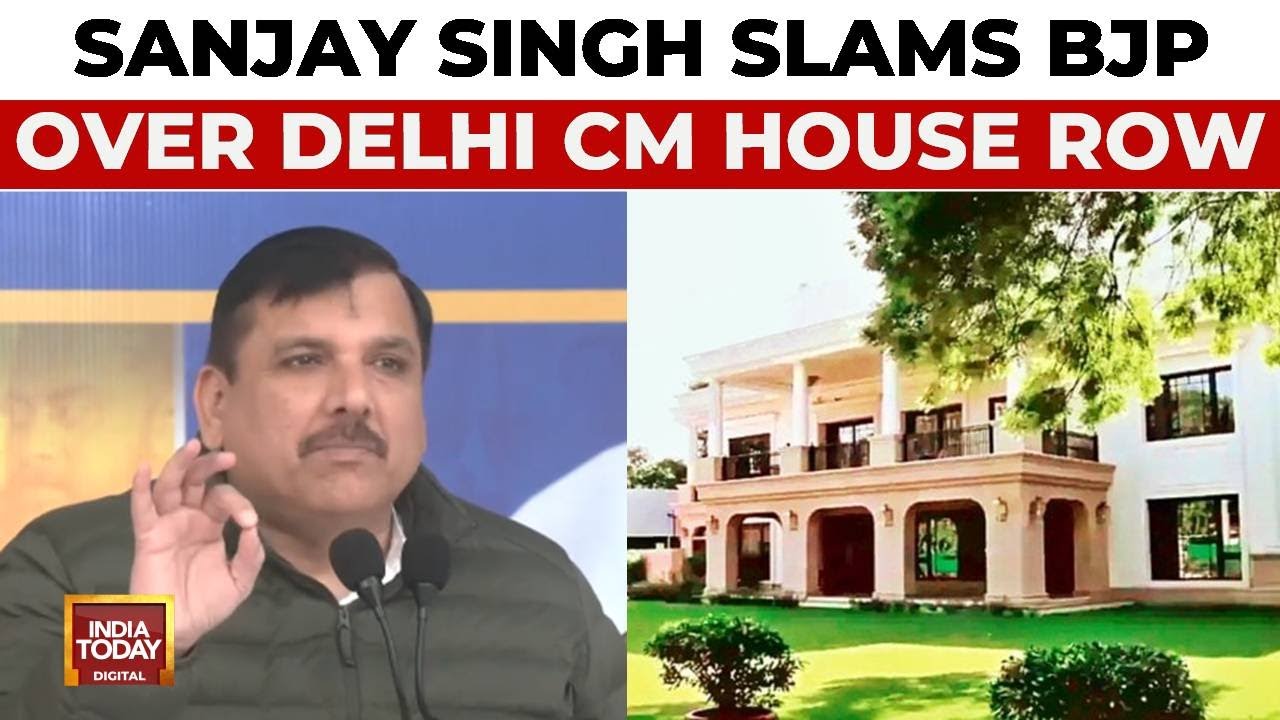 Show Us Where The Swimming Pool Is: AAP Leader Sanjay Singh Challenges ...