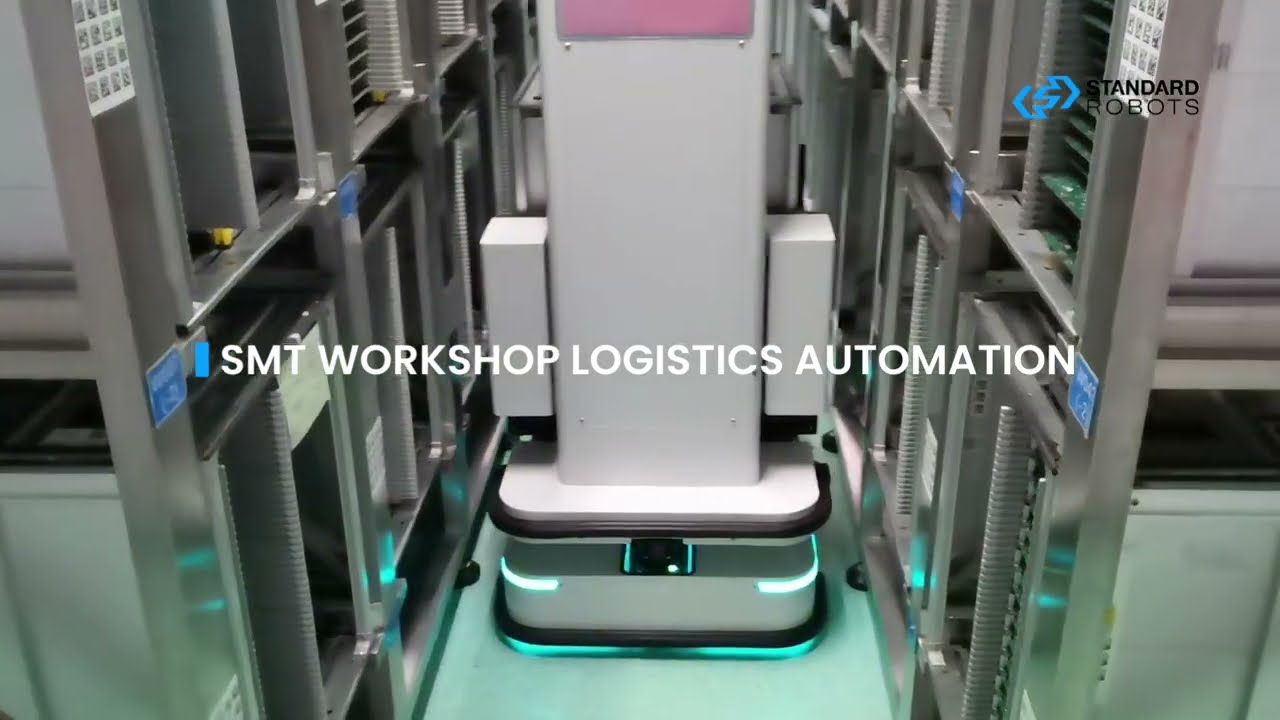 Special Autonomous Mobile Robots in electronics industry automation ...