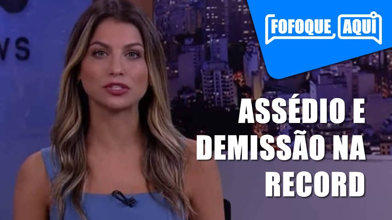 Rhiza Castro critica Record após denunciar assédio e ser demitida - YouTube