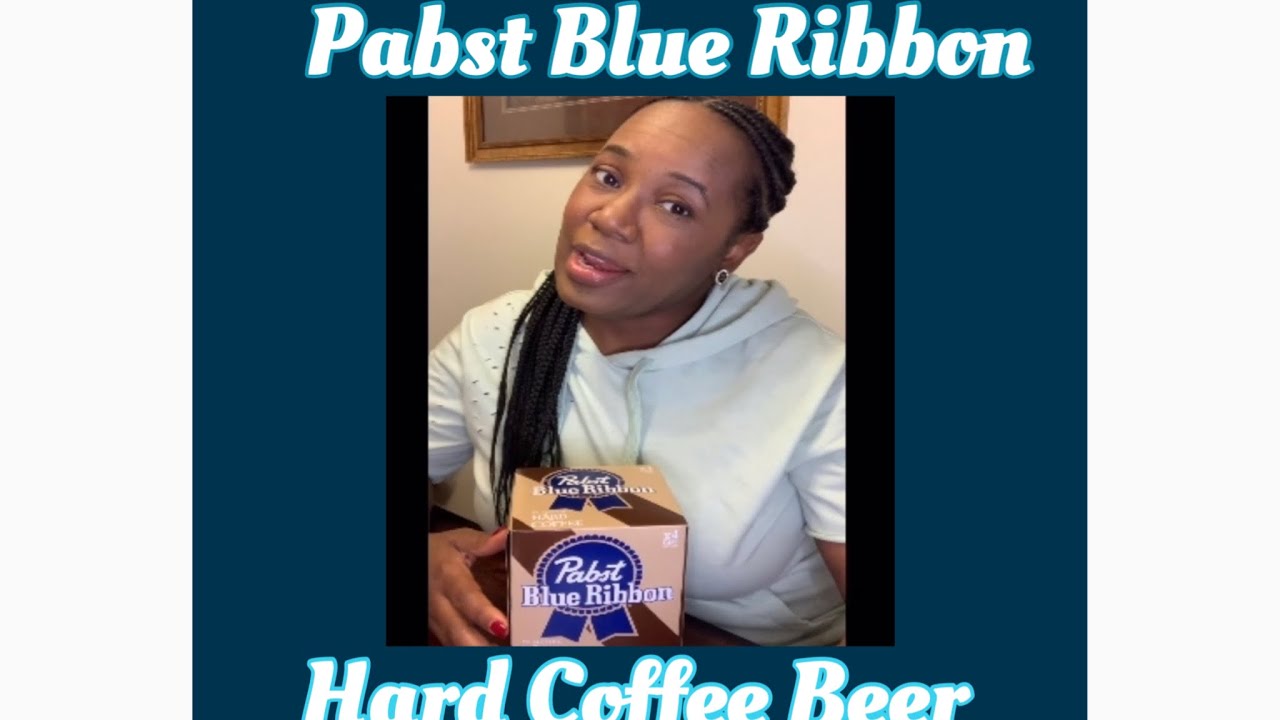 Pabst Blue Ribbon Ice Coffee Beer Review - YouTube