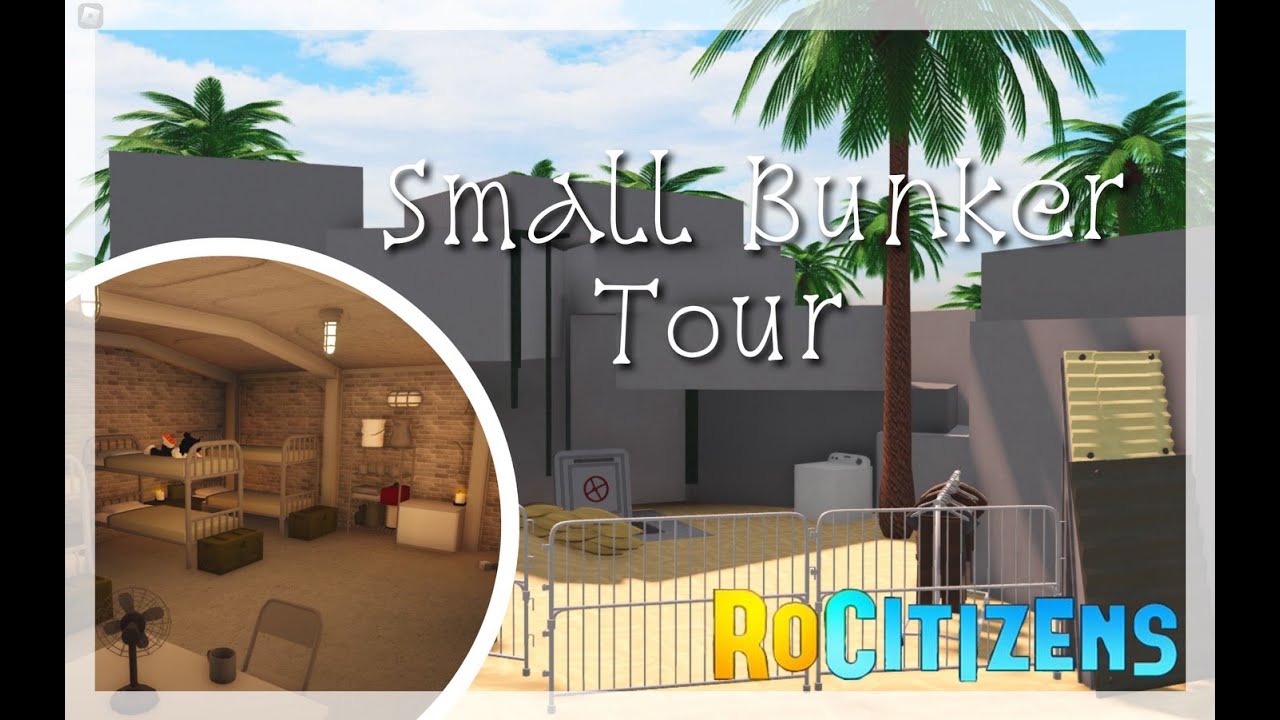 RoCitizens House Tour || Small Bunker - YouTube