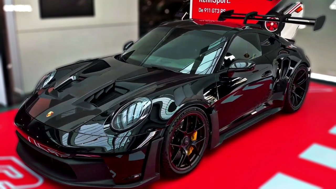 Sharp chassis reflexes, flat-six engine - 2024 Porsche 911 GT3 RS - YouTube