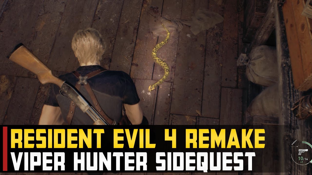 Viper Hunter | Resident Evil 4 Remake (Chapter 3) - YouTube