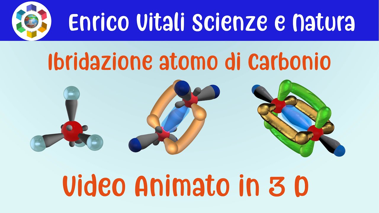Ibridazione dell'atomo di Carbonio. Simulazioni ed animazioni in 3D e ...