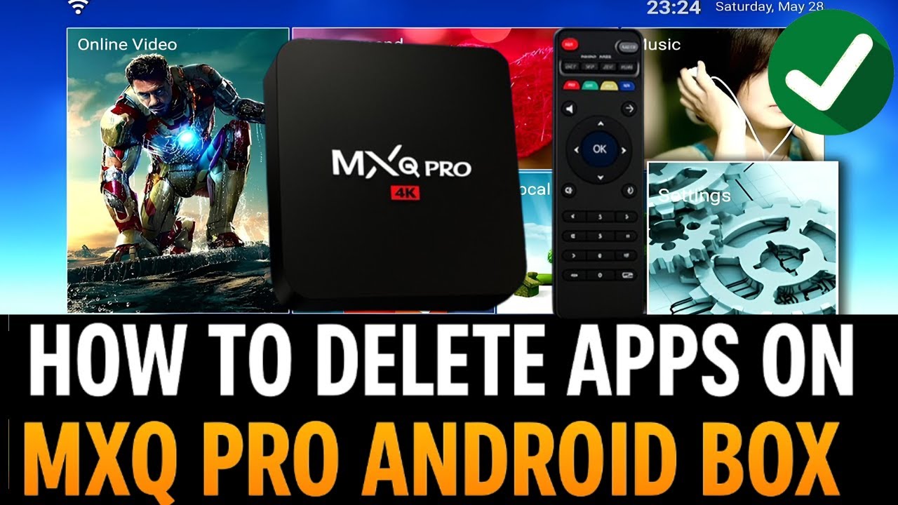 HOW TO DELETE APPS ON MXQ PRO ANDROID BOX | 2025 - YouTube