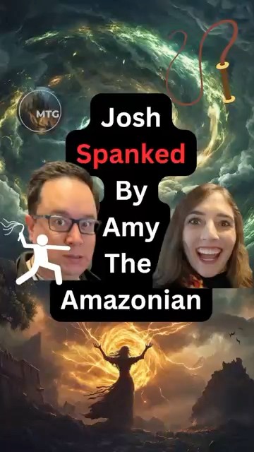 Josh Spanked By Amy The Amazonian! - YouTube