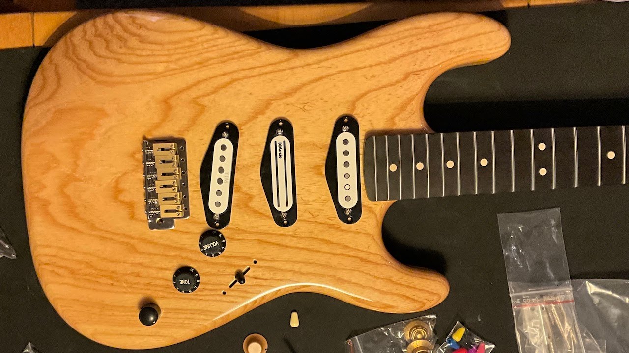 Unboxing Warmoth Swamp Ash body and Goncalo Alves neck - YouTube