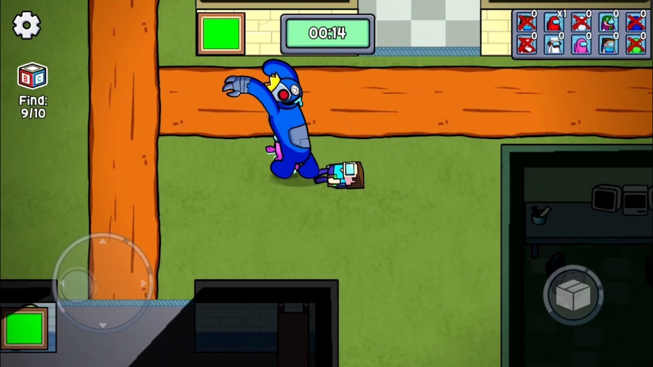 Bermain survival in rainbow monster part 1 @rainbowgame7771 ...