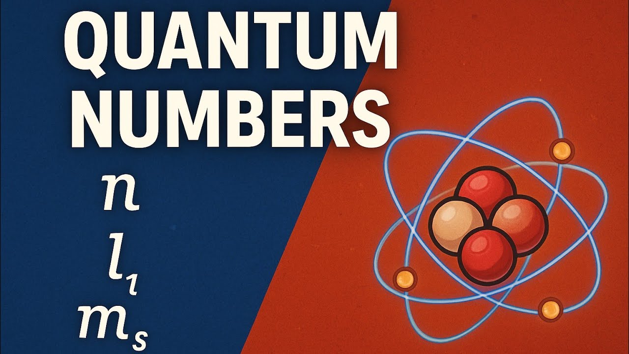 Quantum Numbers | Chemistry | Trick to find 4 Quantum Numbers | - YouTube