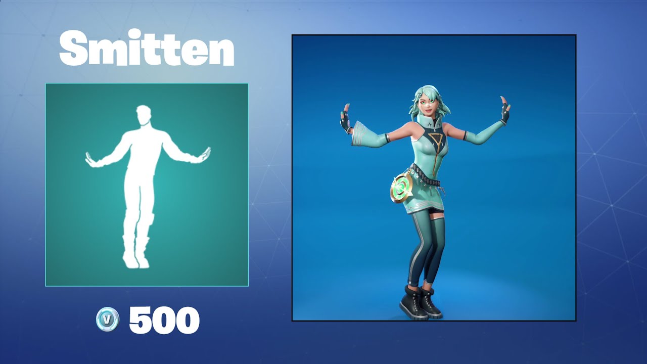 Smitten | Fortnite Emote - YouTube