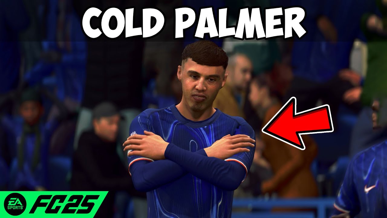 How To Do COLD Palmer Celebration In FC 25 - YouTube