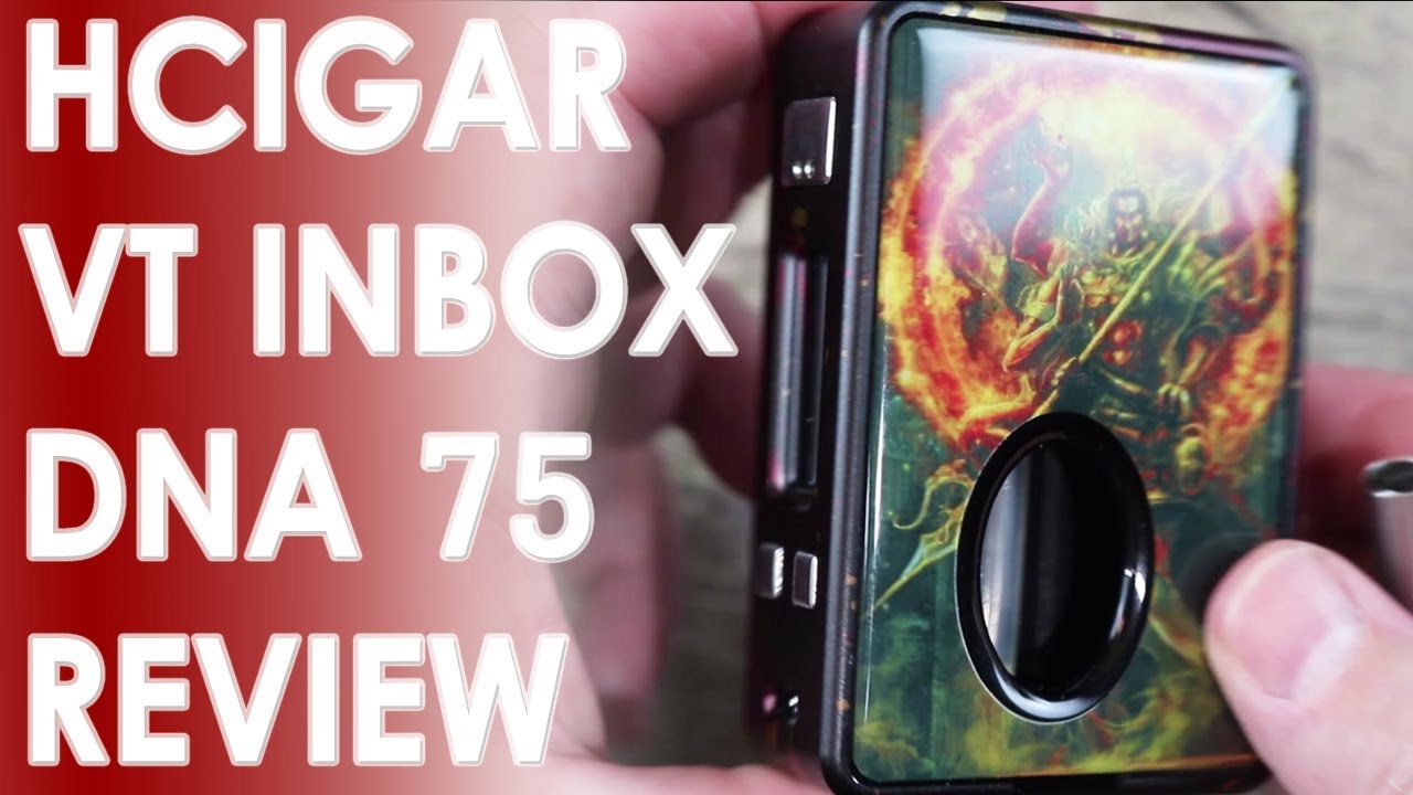 Hcigar VT Inbox DNA 75 Squonk Mod Review ️🚭 - YouTube