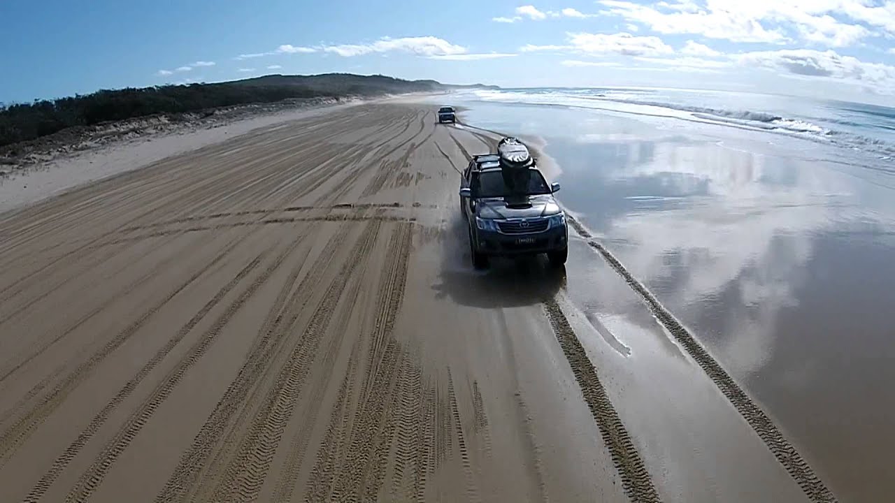 Double Island Point - Beach Camping, Whales & Dolphins - YouTube