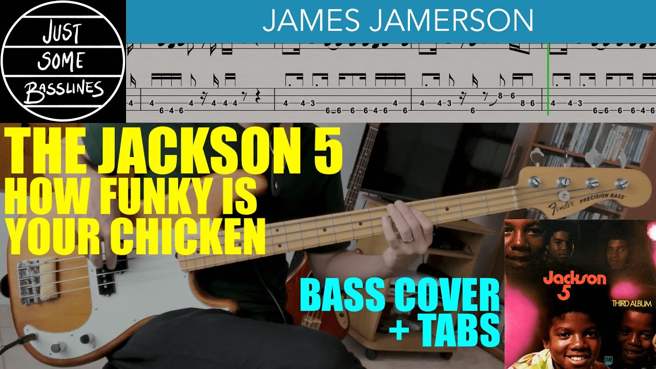 James Jamerson // The Jackson 5 - How Funky Is Your Chicken // BASS ...