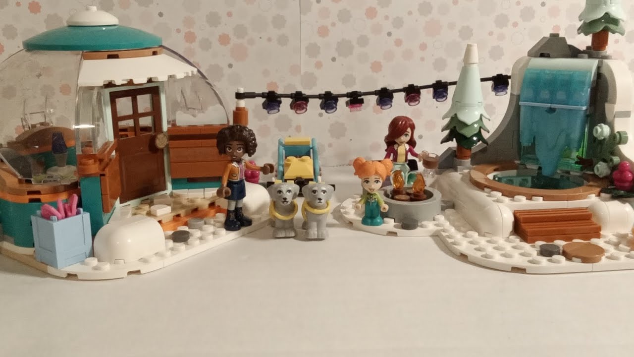 Lego Friends Igloo Holiday Adventure (Speed Build) set 41760 - YouTube