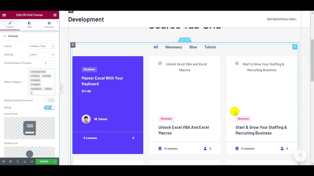 ElementsReady LearnPress Widget - YouTube