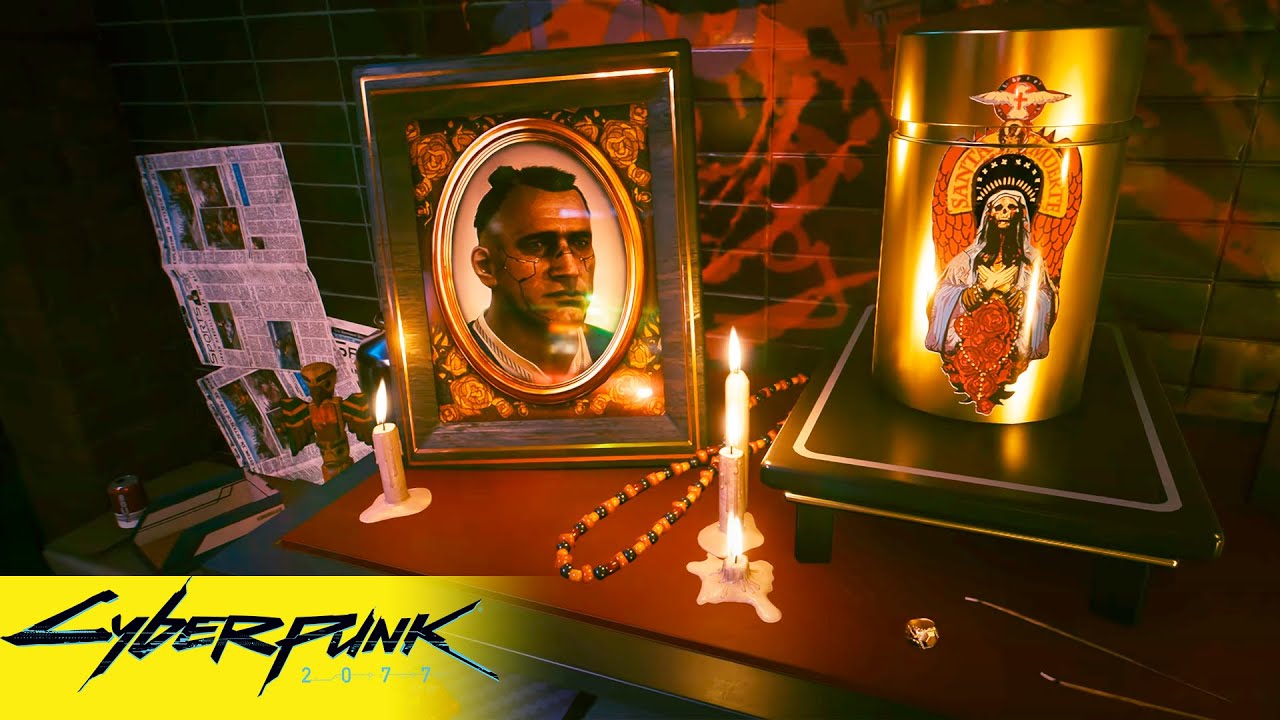 Jackie's Funeral - Cyberpunk 2077 - YouTube