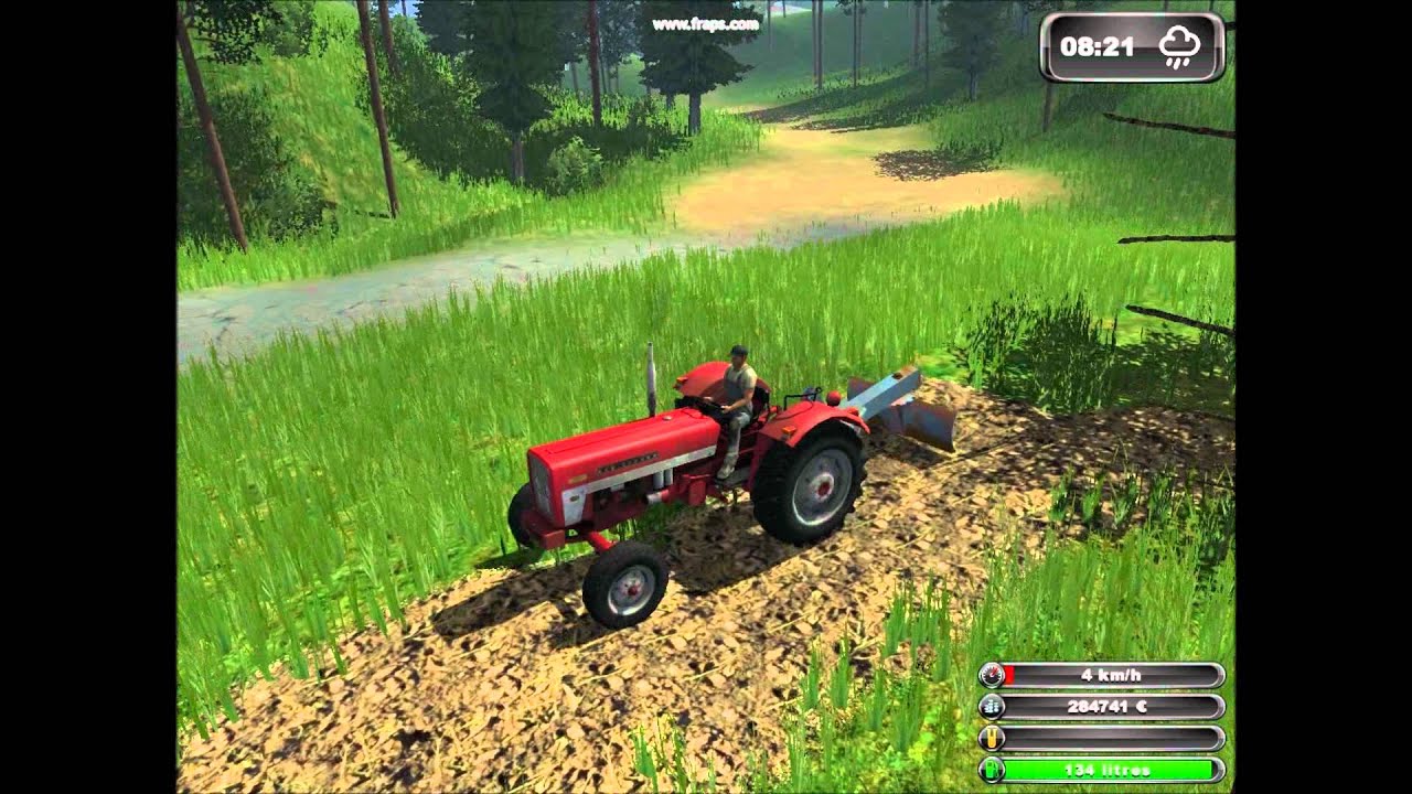 Farming simulator 2011 mod demonstration: International 423 and an old ...
