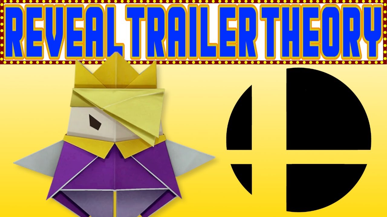 King Olly (Paper Mario) - Smash Bros Reveal Trailer Theory - YouTube
