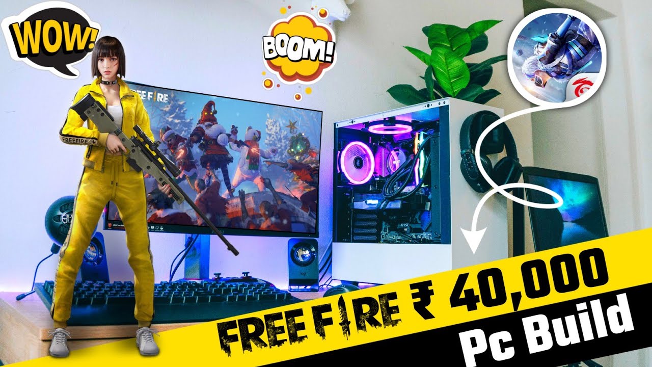 Best Gaming Pc Build Under 40000 in 2022 | Best Pc For Free Fire Gamers ...