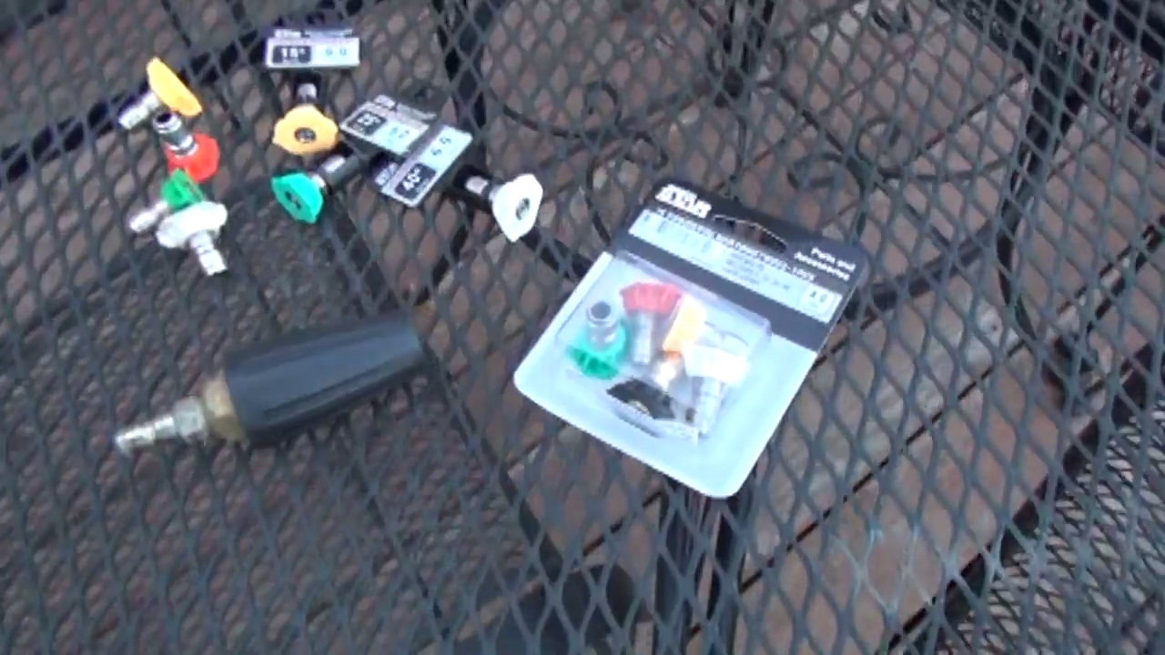 Pressure washer tips and unloader valve adjustment - YouTube