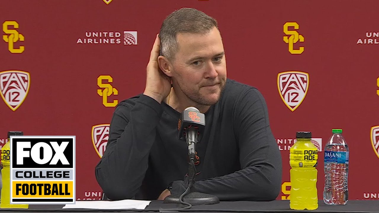 Postgame Interview: Lincoln Riley on USC's tough loss to Utah in Week 8 ...