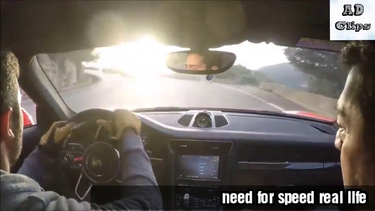 RACING CARS ROAD RACE - Need for speed real life - YouTube