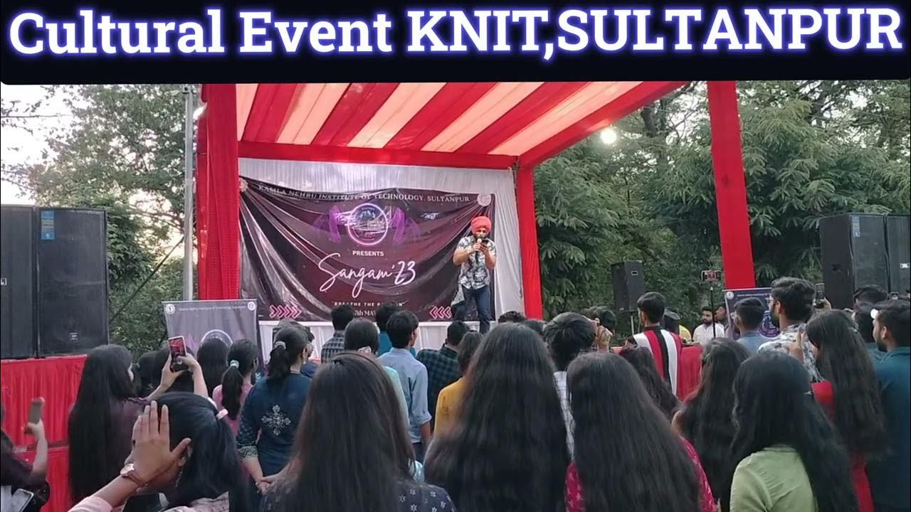 Hurmandeep Performance🔥 ll Cultural Event KNIT SULTANPUR #Sangam23 ll Fest In Knit Sultanpur 😍🤩 ...
