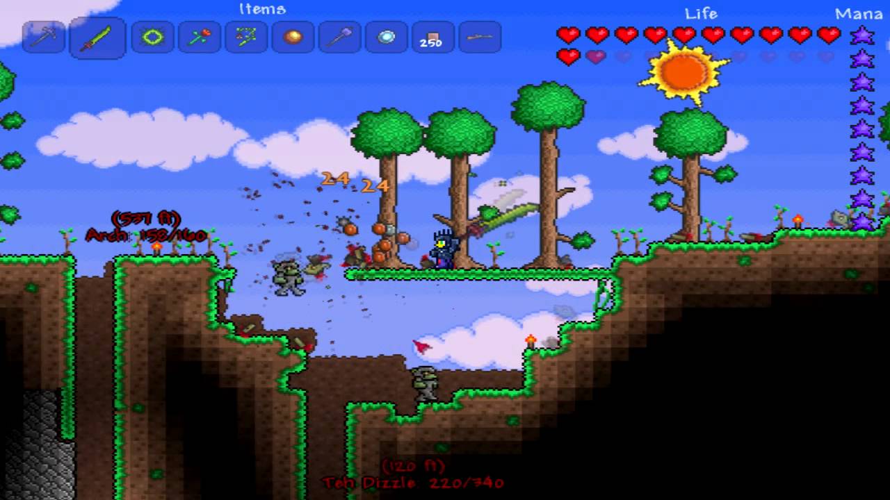 Everything Terraria - Goblin Army Event Strategy Guide - YouTube