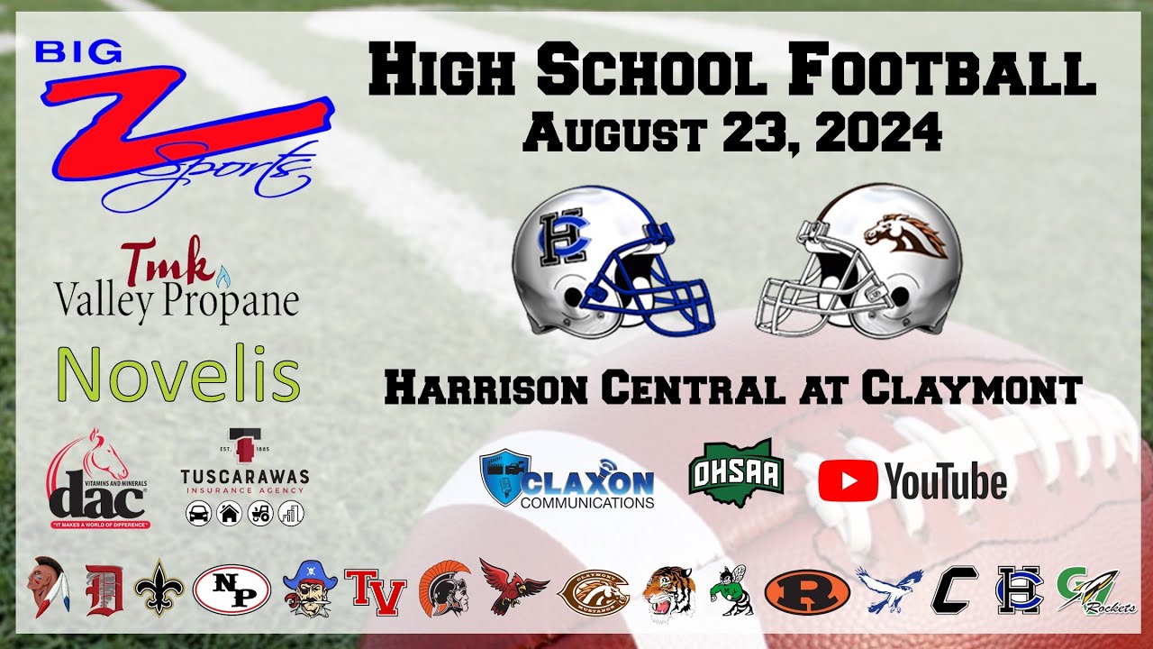Harrison Central at Claymont - High School Football from BIG Z Sports ...
