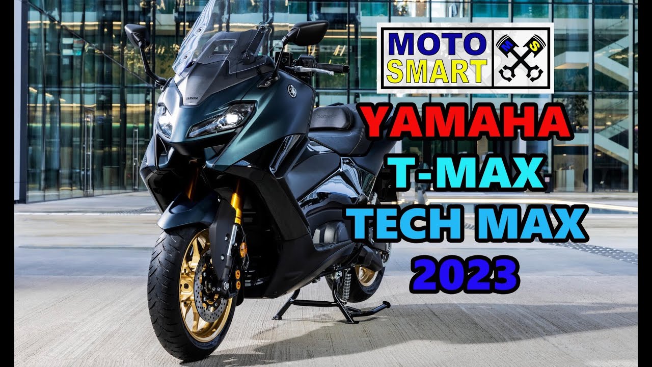 YAMAHA TMAX Tech Max 2023 REVIEW - YouTube