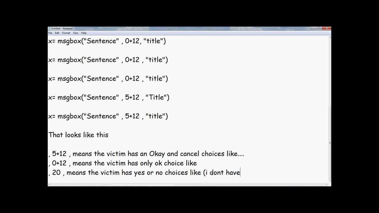 How to Make Fake Error messages - YouTube