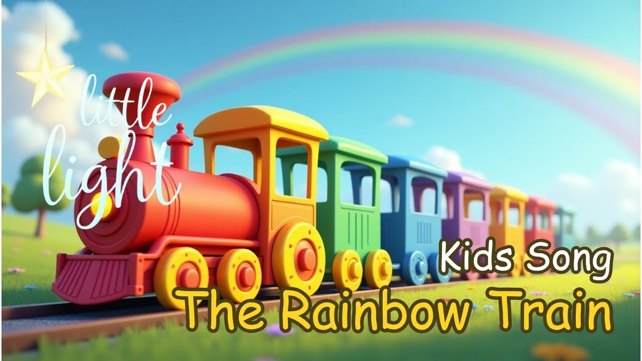 The Rainbow Train | Learning about colors | by Little Light Nursery ...
