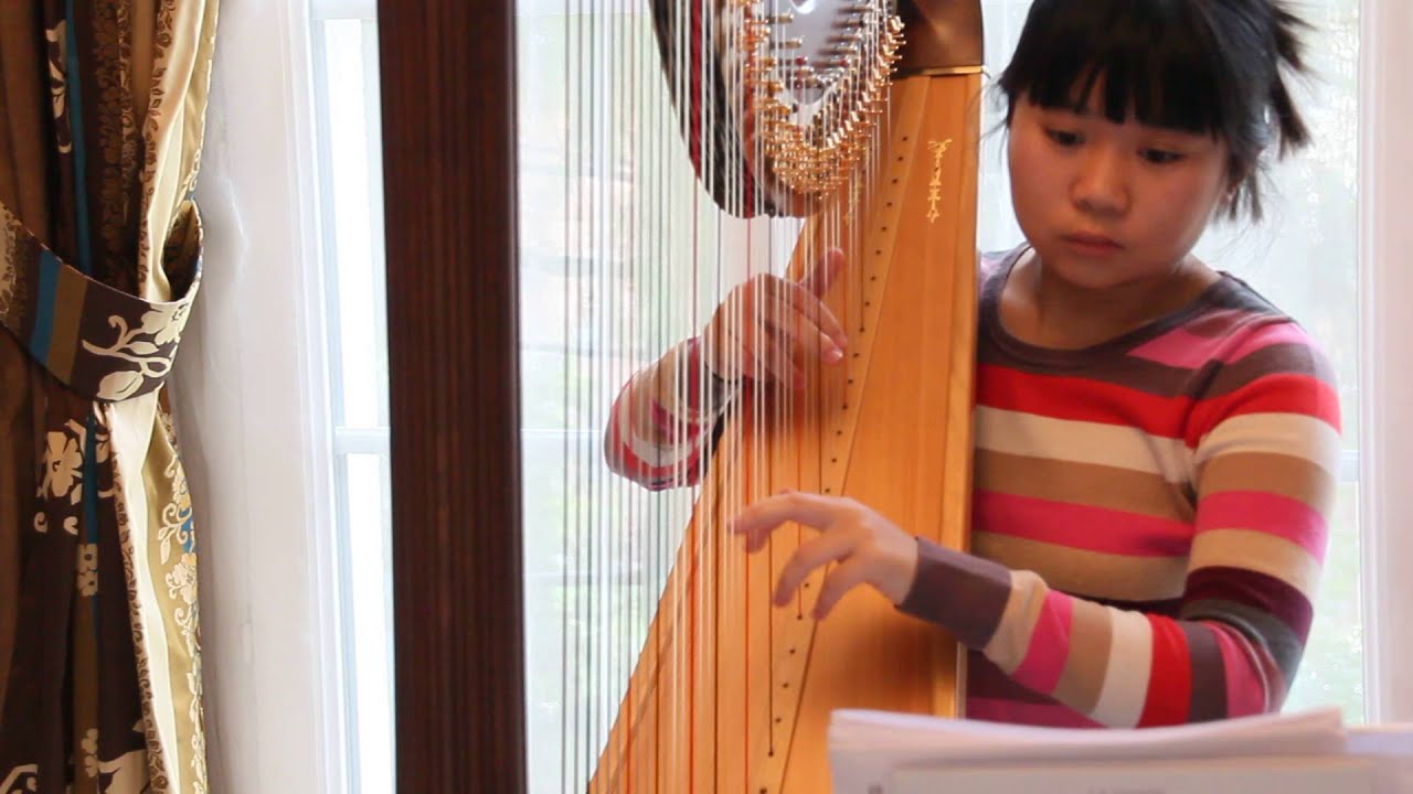 2016 01 31 Handel Harp Concerto in B flat Major 1st&2nd movements - YouTube