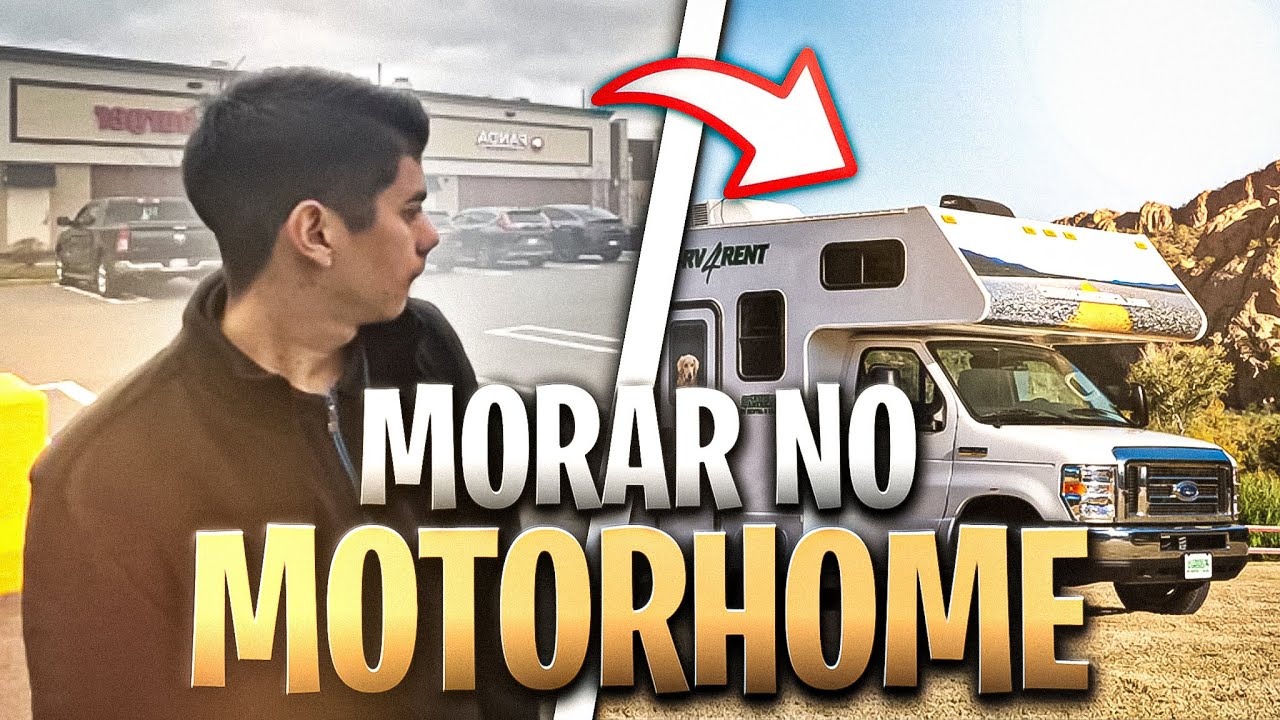 MOTORHOME NOS EUA - LUAN VAI MORAR EM UM DESSE? - YouTube
