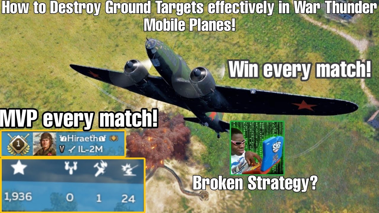 How To Win Fast in War Thunder Mobile Planes! - YouTube
