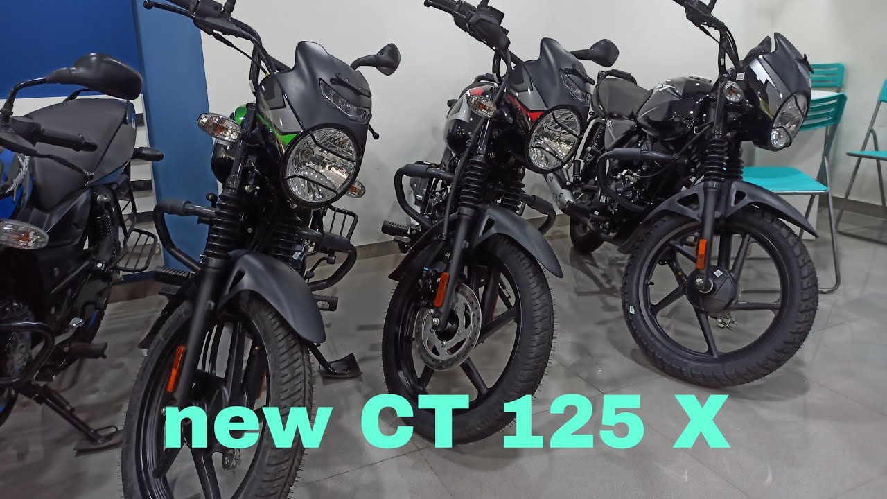 ️NEW BAJAJ CT125X ️ WITH NEW COLOUR AND DISC😳 - YouTube
