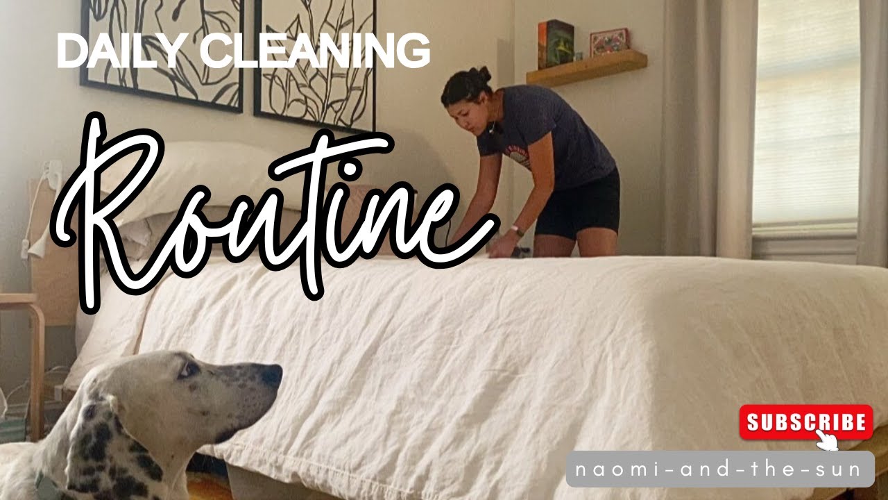daily cleaning motivation 🍂🧹clean with me routine - YouTube