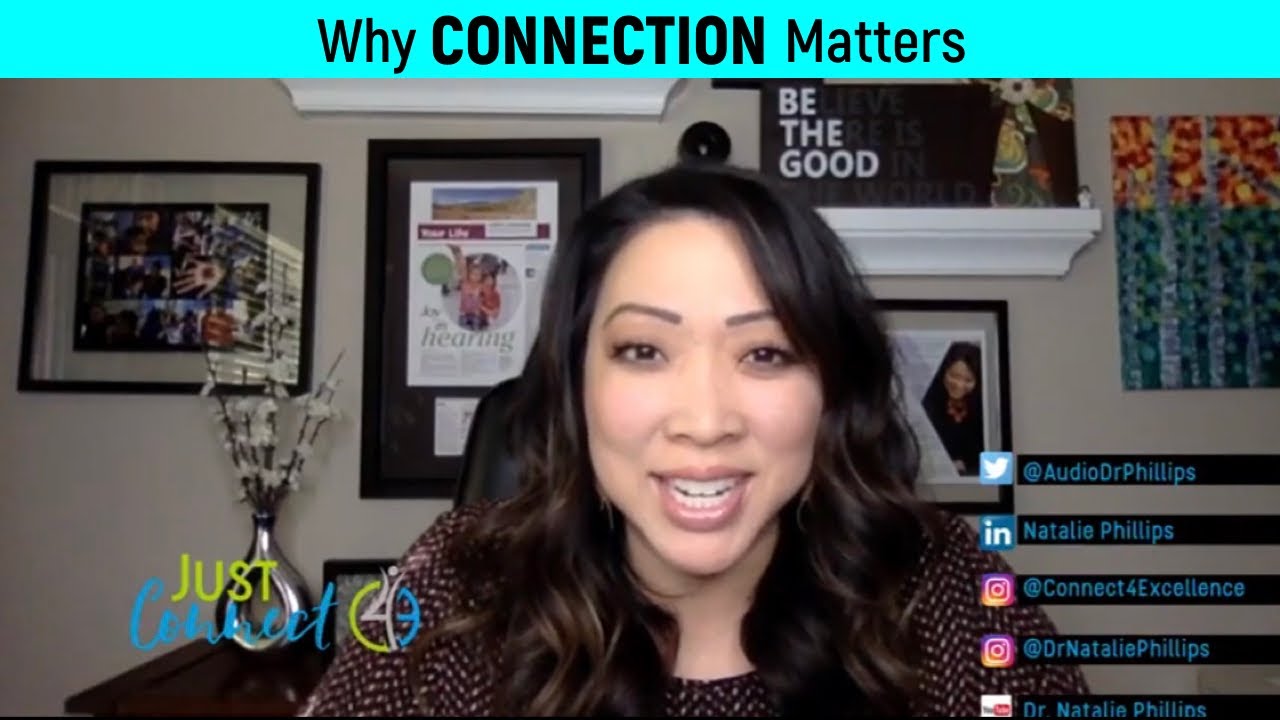Why Connection Matters - Just Connect 8.28.19 - YouTube