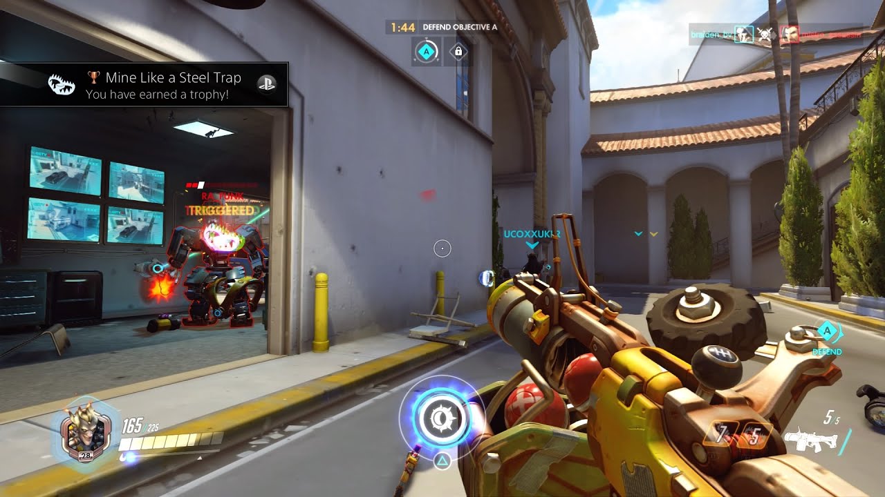 Overwatch- "Mine Like a Steel Trap" Trophy/Achievement - YouTube