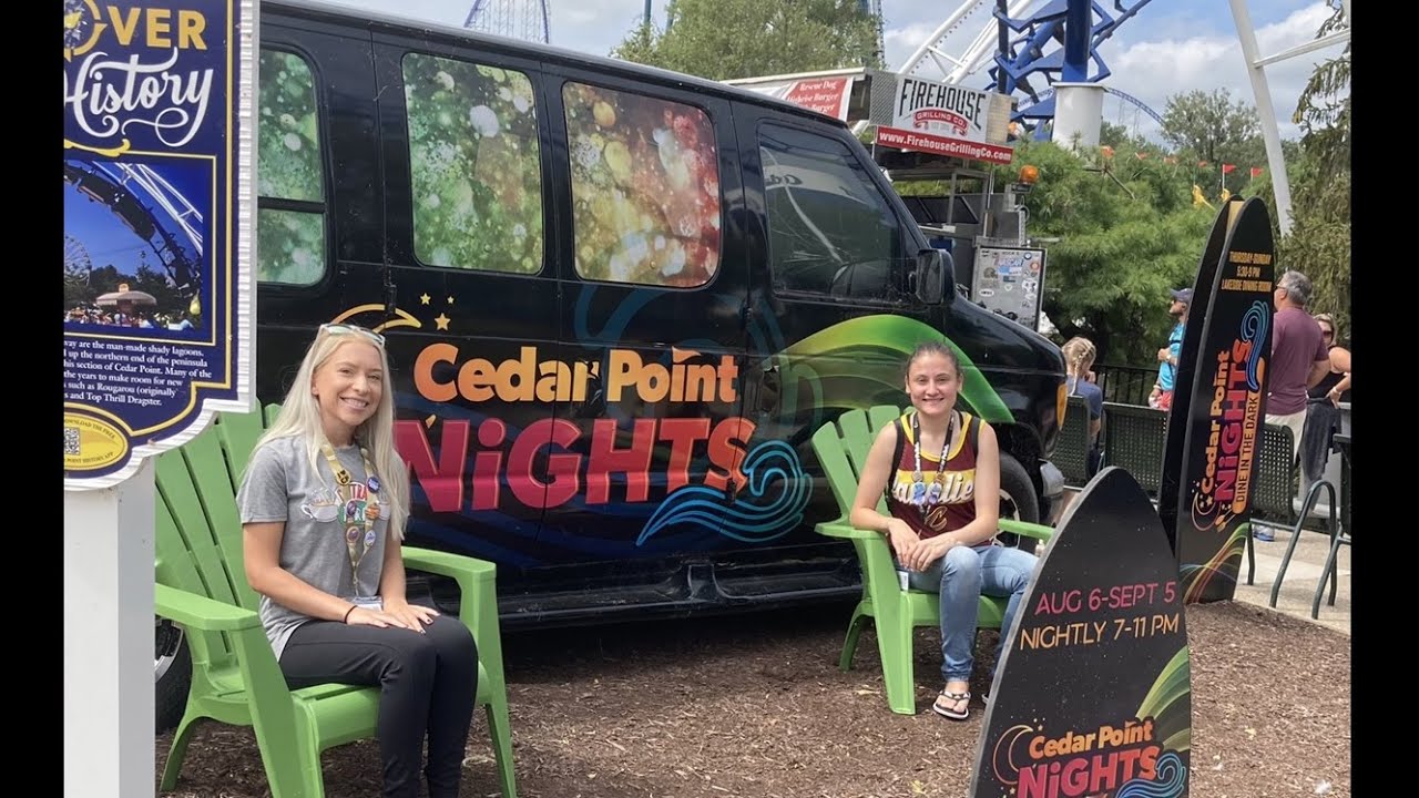 CEDAR POINT NIGHTS (2021) | DINE IN THE DARK AND THE BEACH PARTY - YouTube