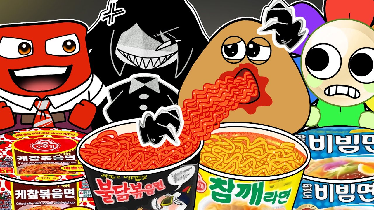 Fundamental Paper Education VS Pou Convenience Store Mukbang COMPLETE ...