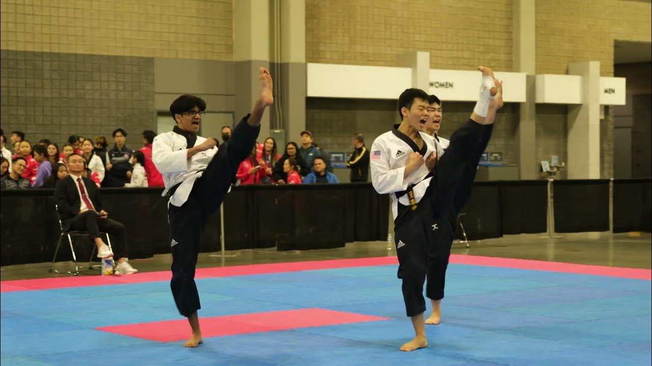 2024 U.S. National Taekwondo Team Trials (Poomsae Male Team) - YouTube