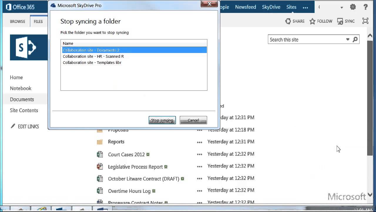 Stop Or Pause Syncing SharePoint 2013 Libraries With SkyDrive Pro EPC stop-or-pause-syncing-sharepoint-2013-libraries-with-skydrive-pro-epc